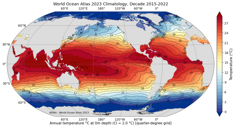 World Ocean Atlas 2023 Released - ESSIC