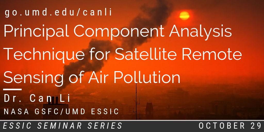 Principal Component Analysis Technique for Satellite Remote Sensing of ...